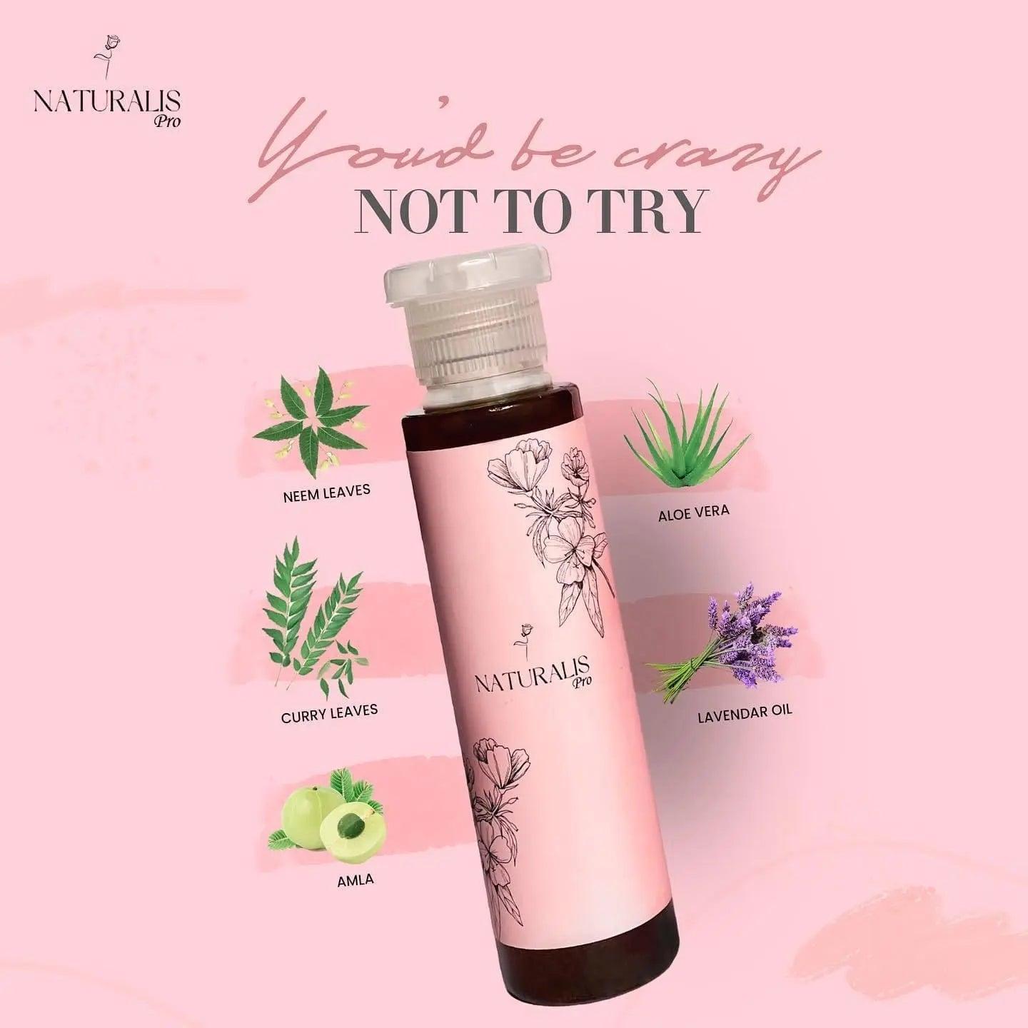 Natural Hair Oil - 100ml – Naturalis Pro