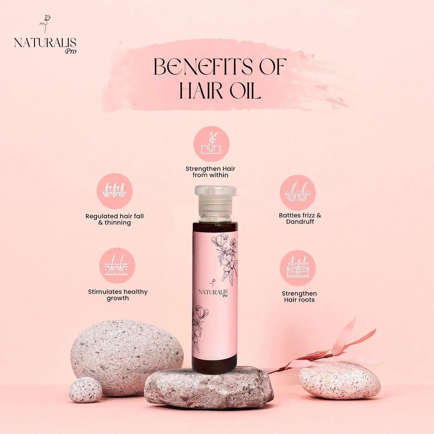 Natural Hair Oil - 100ml – Naturalis Pro